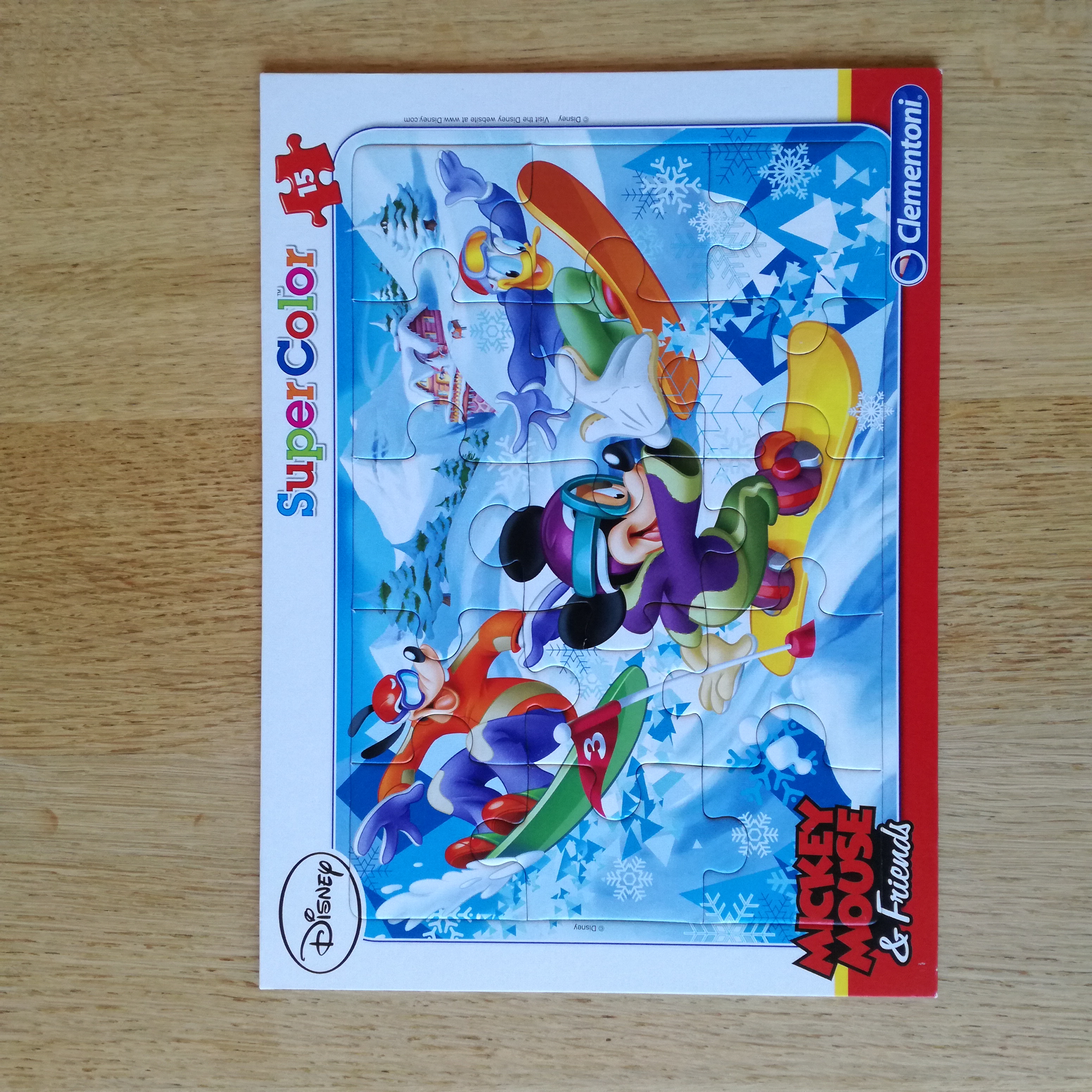 Puzzle 15 Pièces Mickey Mouse And Friends Clementoni Disney Début De Série